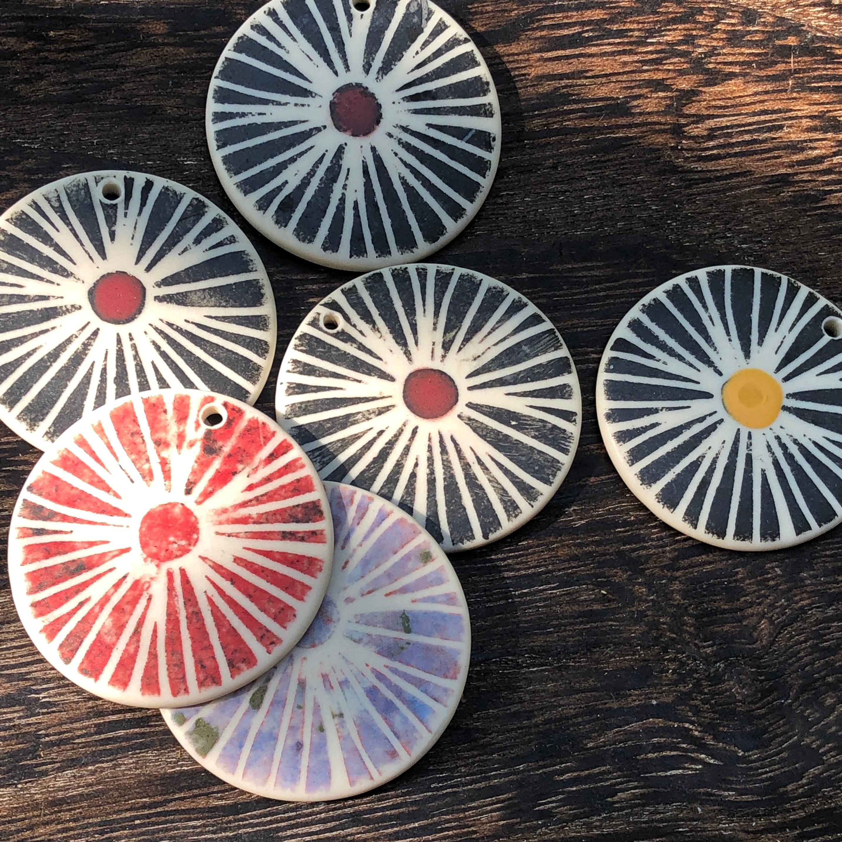 Porcelain Steampunk Pendants-pottery Pendant-charm-necklace - Etsy