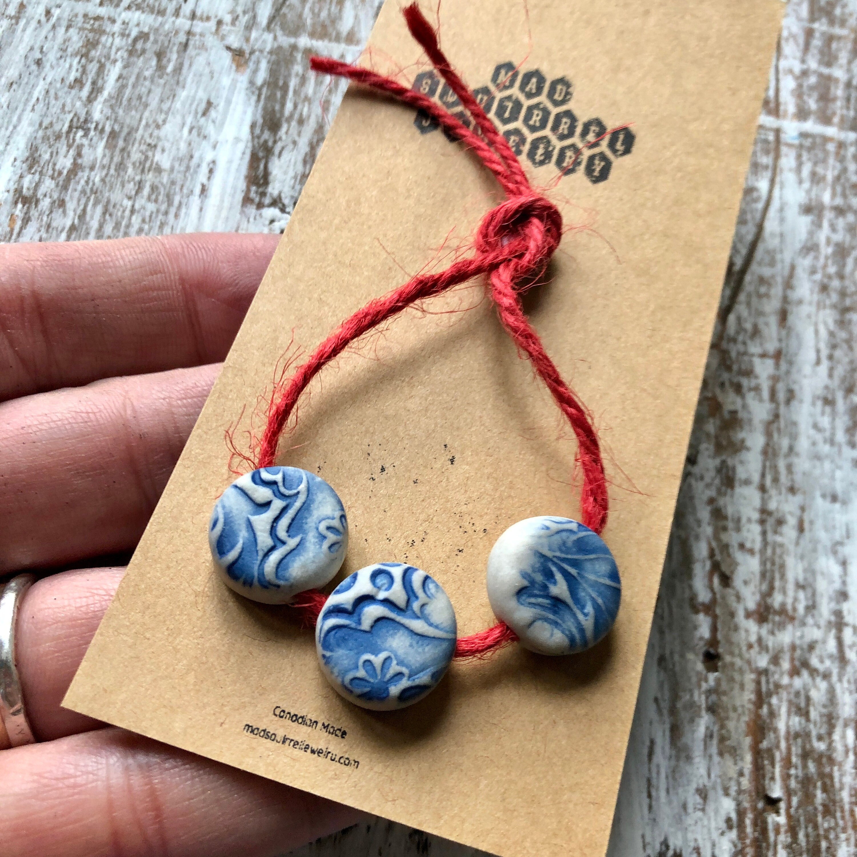 Blue Delft or Porcelain Bead-hand Crafted Artisan Bead - Etsy