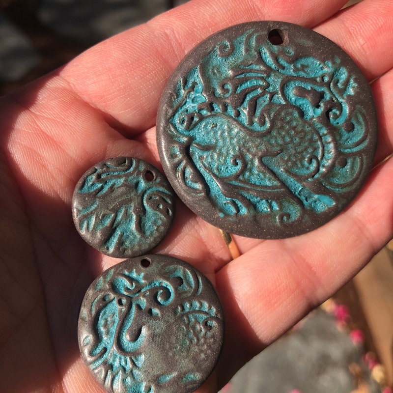 Turquoise Dragon - Etsy