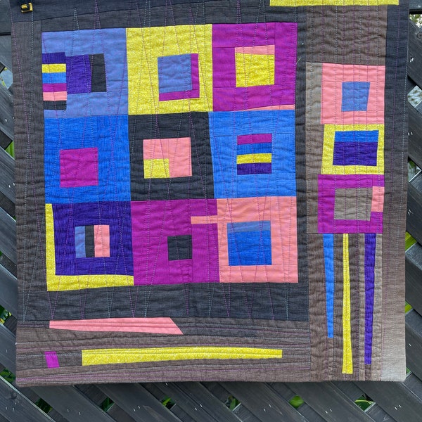 Graphic Quilt - Etsy