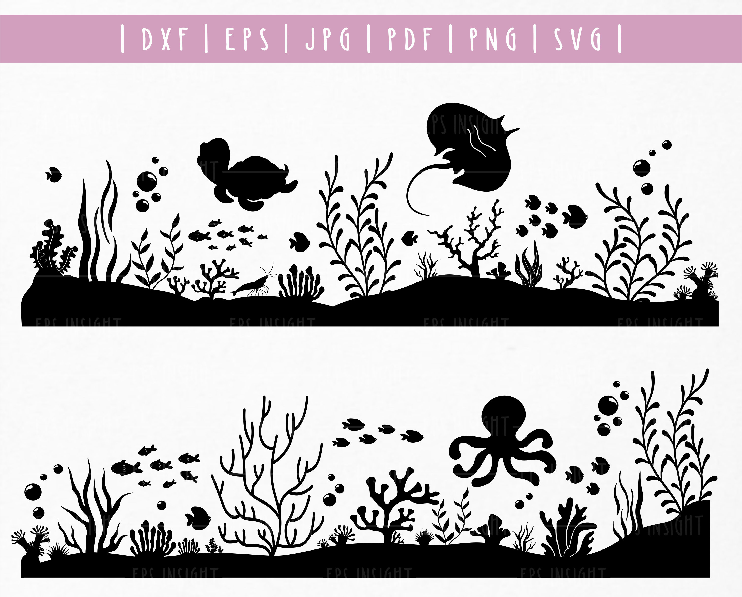 Underwater Silhouette