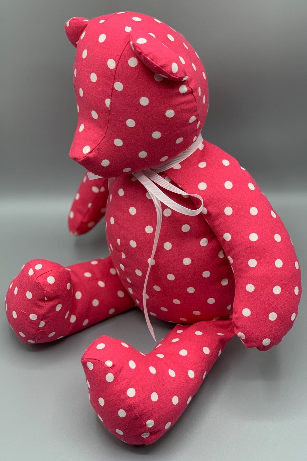 18 Pink Keepsake Bear, Stuffed Bear Baby Shower Gift, Baby's First Bear ...