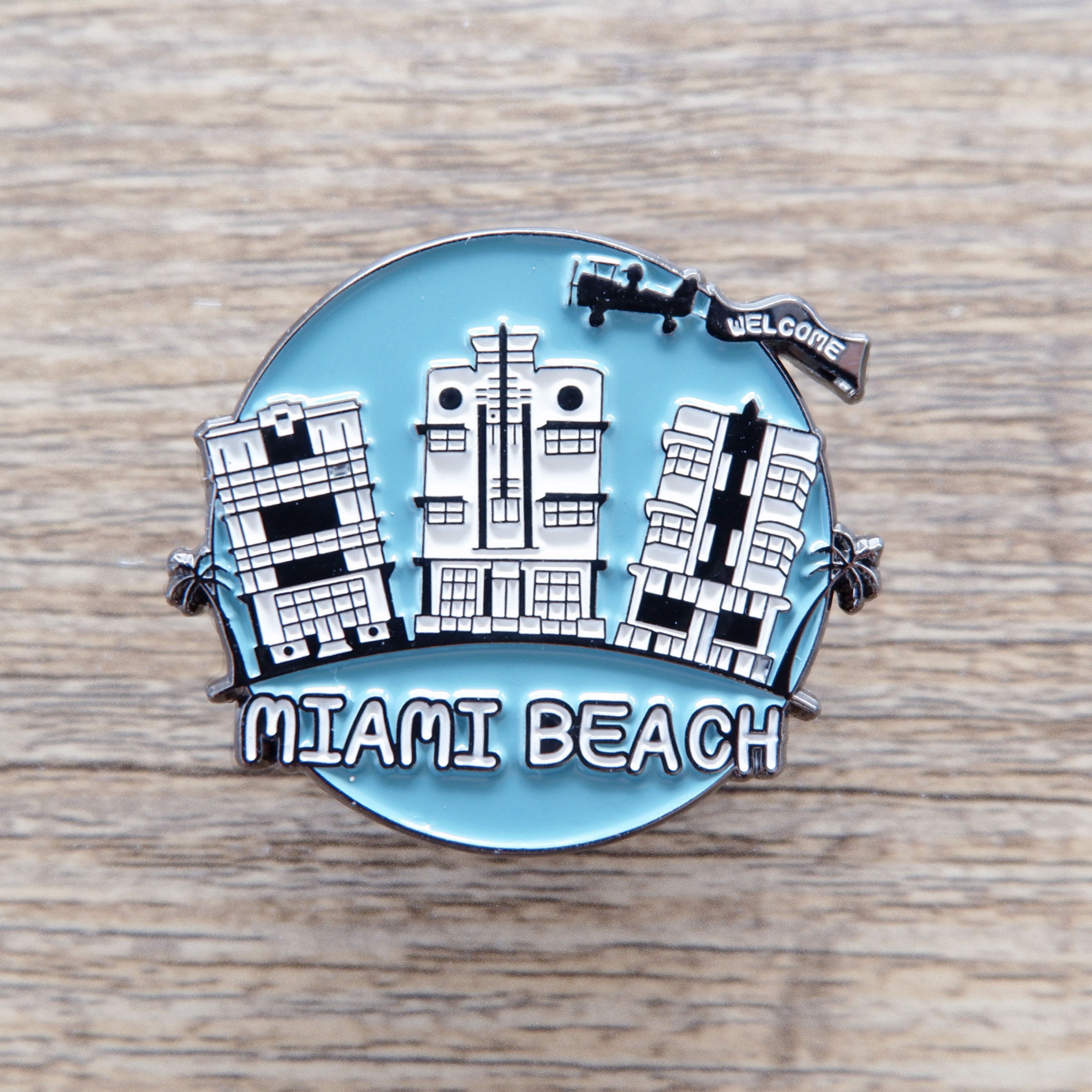 MIAMI BEACH PINS - Etsy