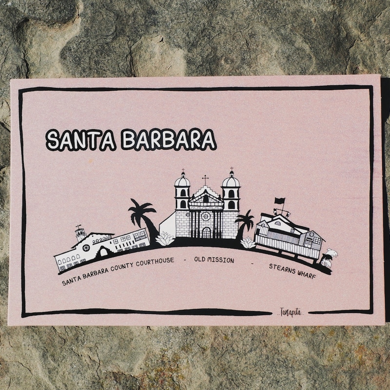 Santa Barbara - Etsy