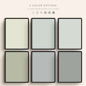 Green Digital Paper Pack — Instant Digital Download — Notability ...