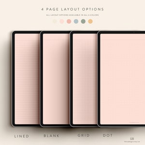 Warm Rainbow Digital Paper Pack — Instant Digital Download — Notability ...