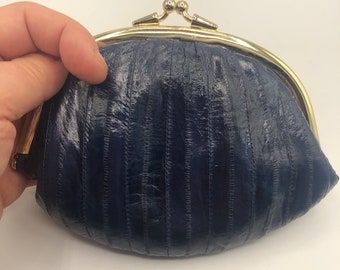 Eel Skin Coin Purse - Etsy
