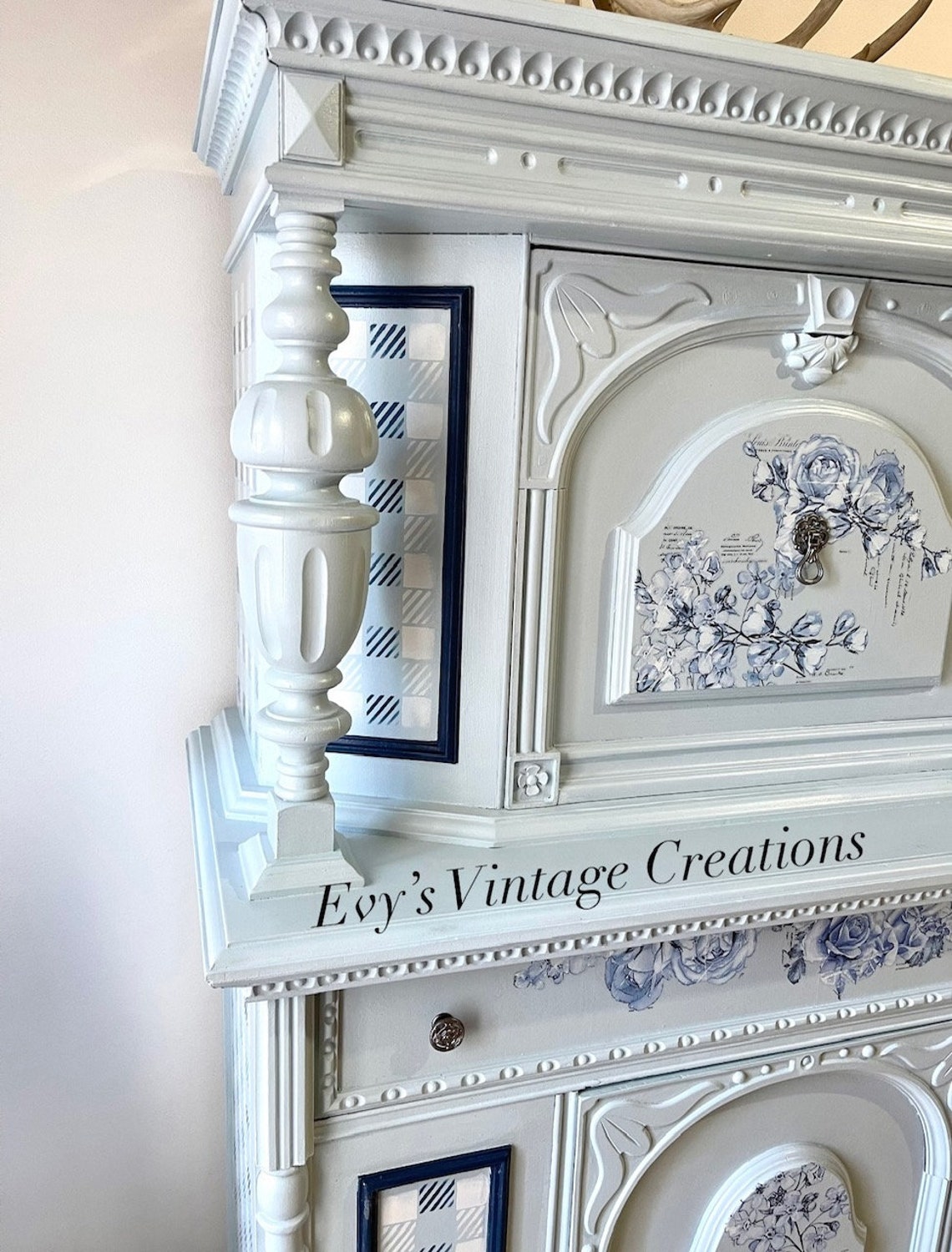 Vintage Jacobean Court Cupboard - Etsy