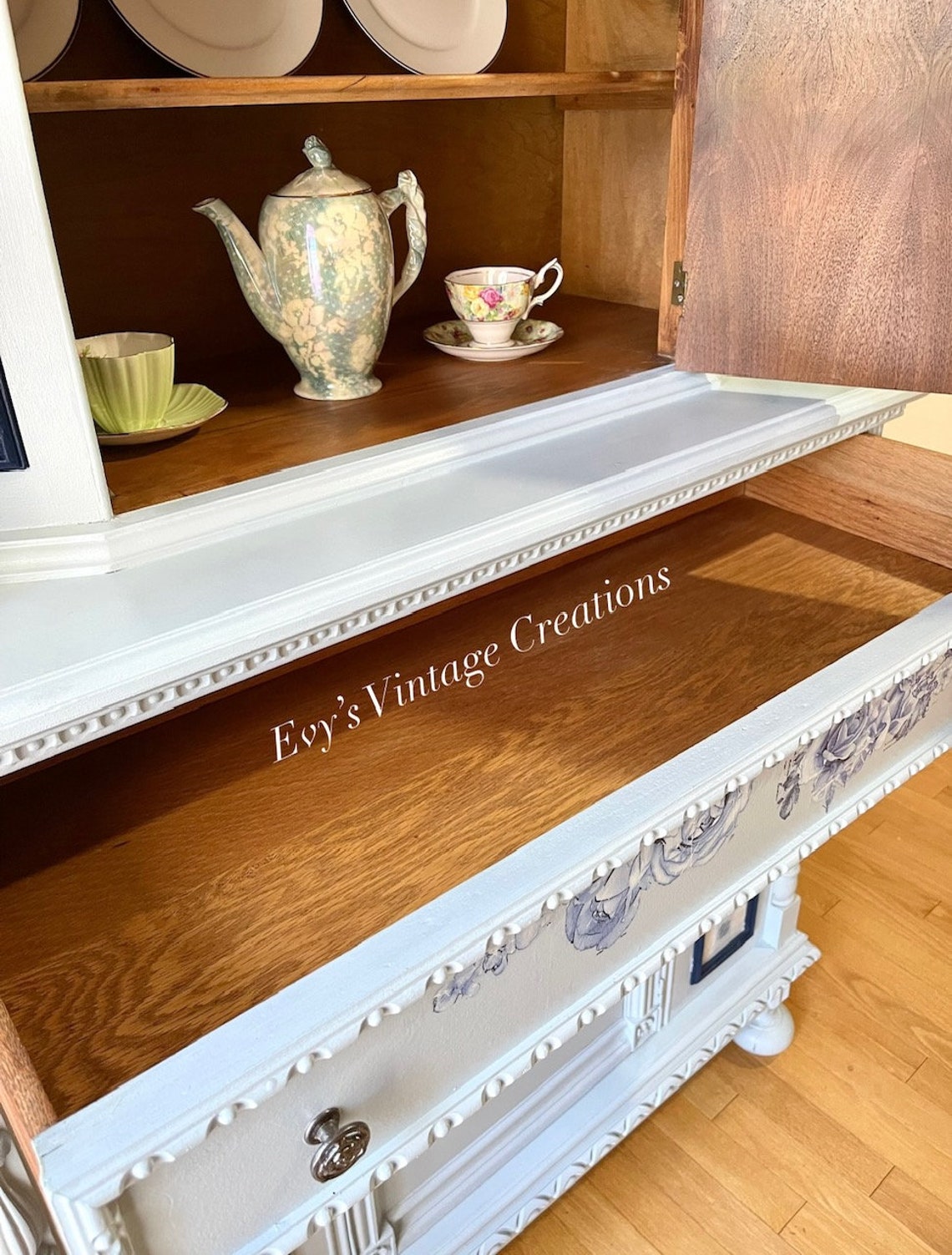 Vintage Jacobean Court Cupboard - Etsy