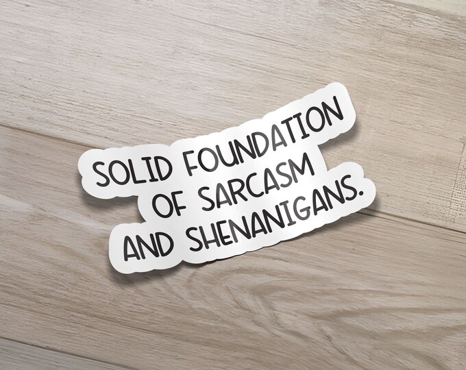Shenanigans Sticker - Etsy