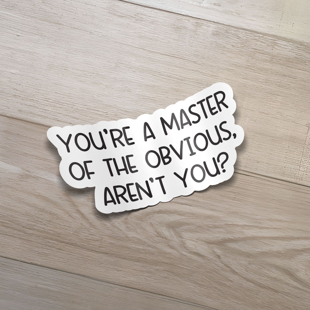 Funny Sticker Laptop Sticker Decal Sarcastic Sticker Laptop Decal Water ...