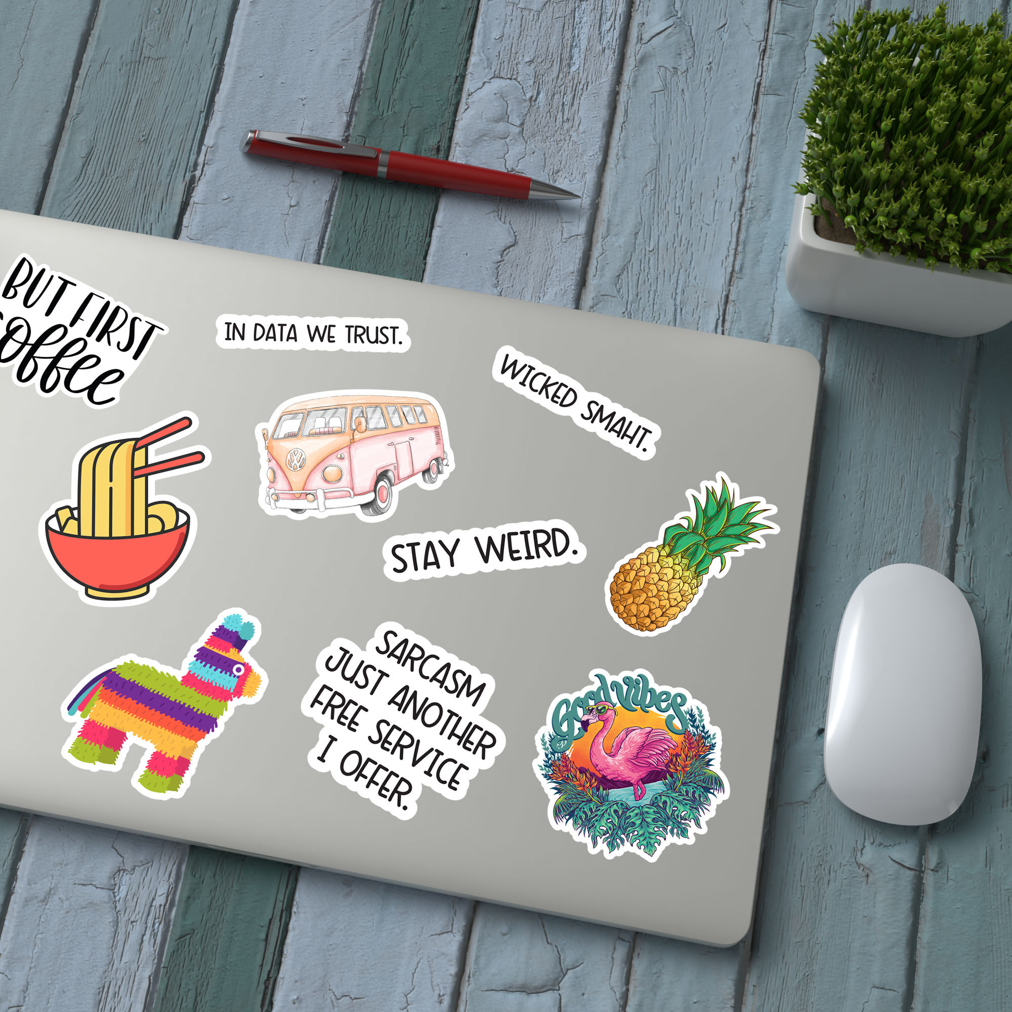 If My Mouth Doesn't Say It My Face Definitely Will Sticker Funny ...