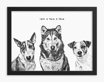 Pet Portraits - Etsy