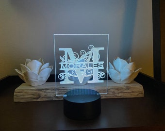 Laser Engraved Led Sign - Etsy