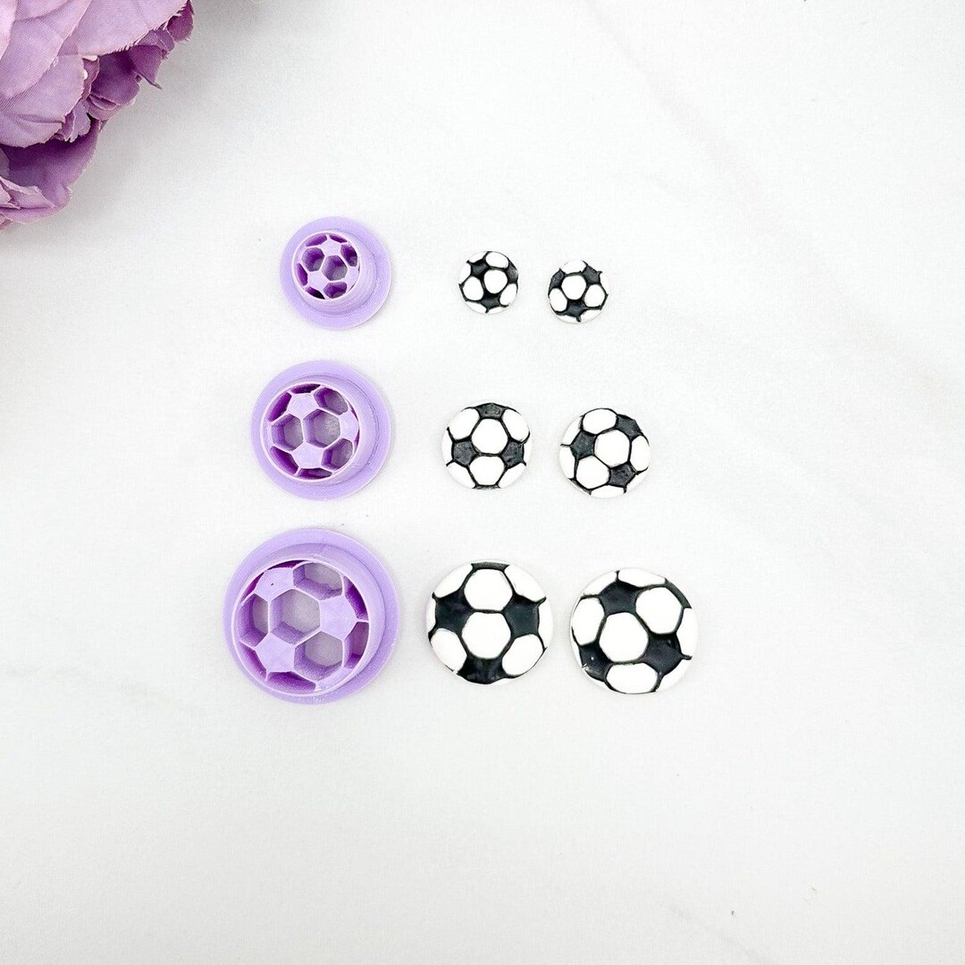 Soccer Ball Clay Cutter - August Launch - Etsy