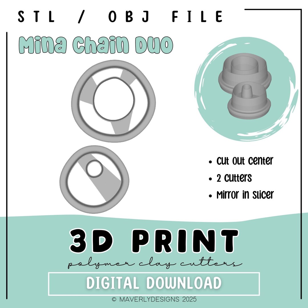 Mina Duo Chain - Digital Product - Etsy