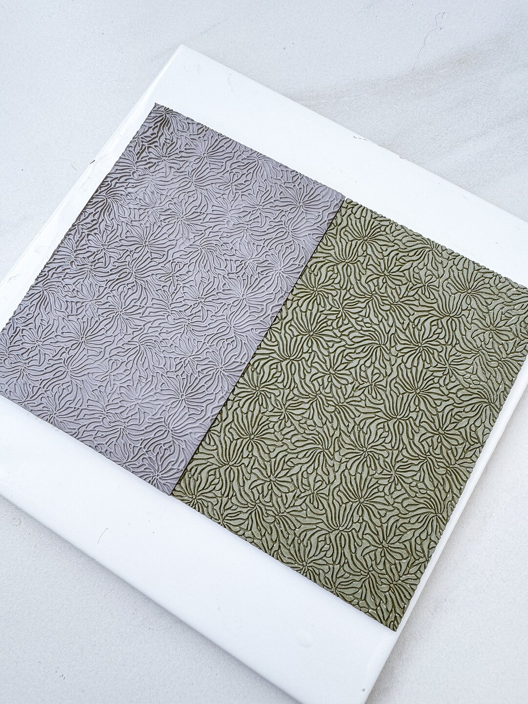 Abstract Floral Texture Mat January 2024 - Etsy