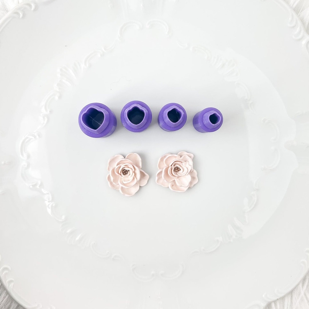 Rounded Flower Petal Micro - 4 Sizes - September 2023 - Etsy