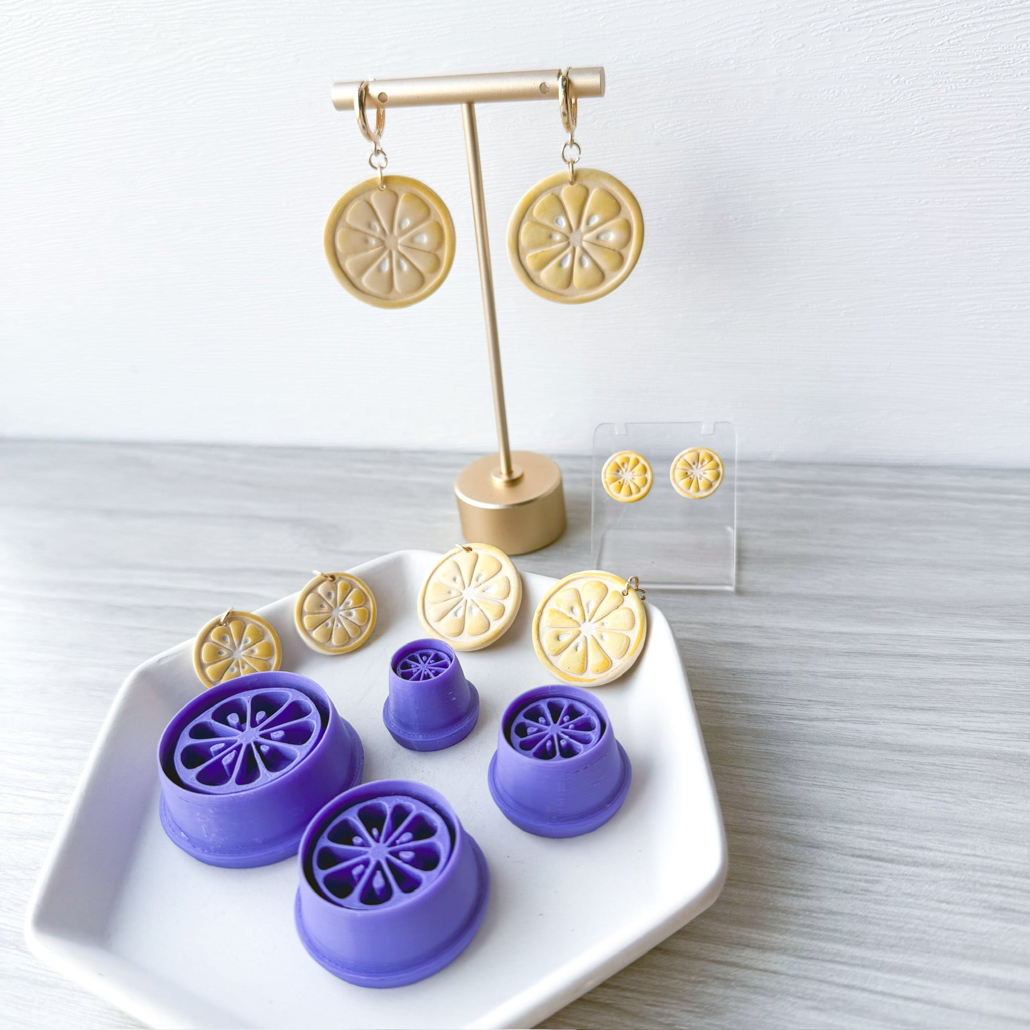 Citrus Emboss - Clay Cutter March 2024 Launch - Etsy