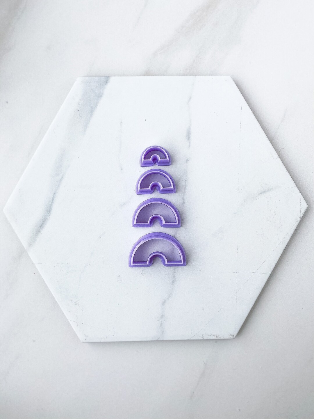 Half Circle Cut - Measured by WIDTH - Etsy
