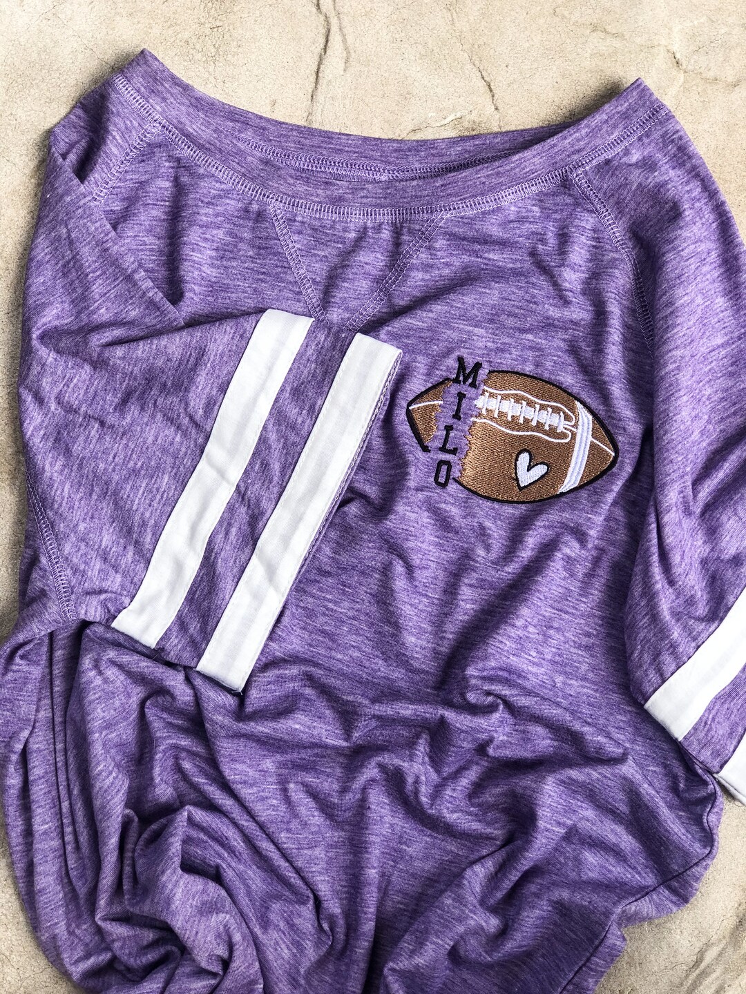 Split Football Embroidery Design Digital Download - Etsy