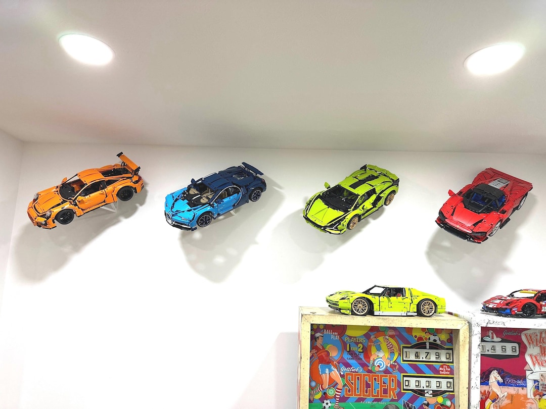 Angled Wall Mount for LEGO® Technic™ 1:8 Supercars - Etsy
