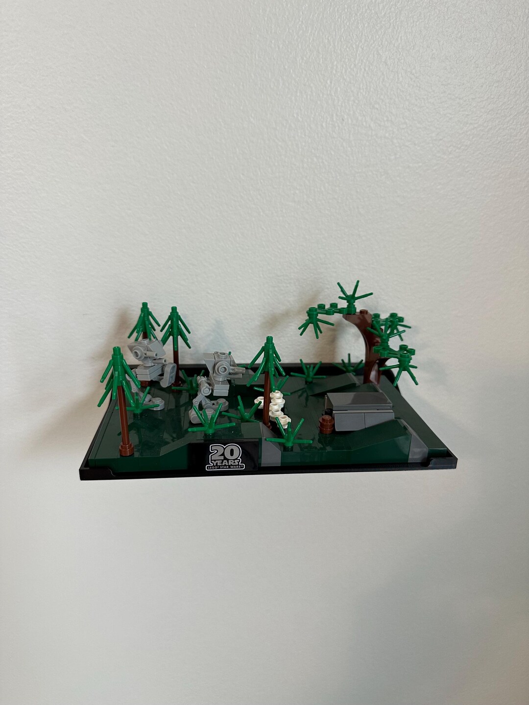 Wall Mount for Star Wars™ Micro Builds - Etsy