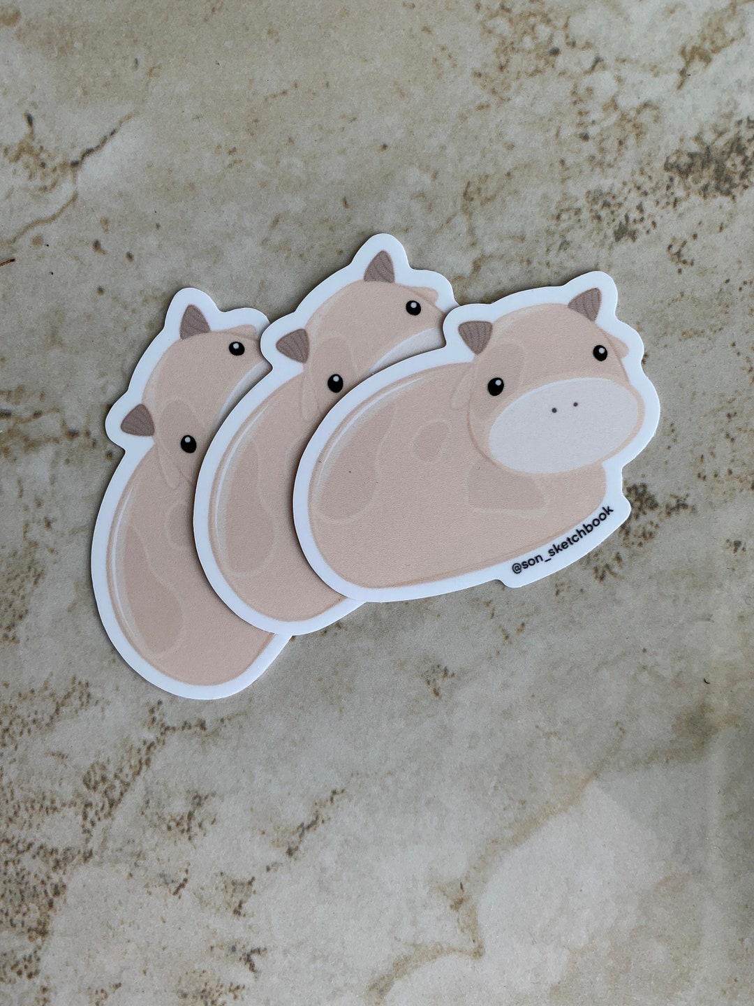 Tiny Cow - Chibi Sticker - Farm Animal - Etsy