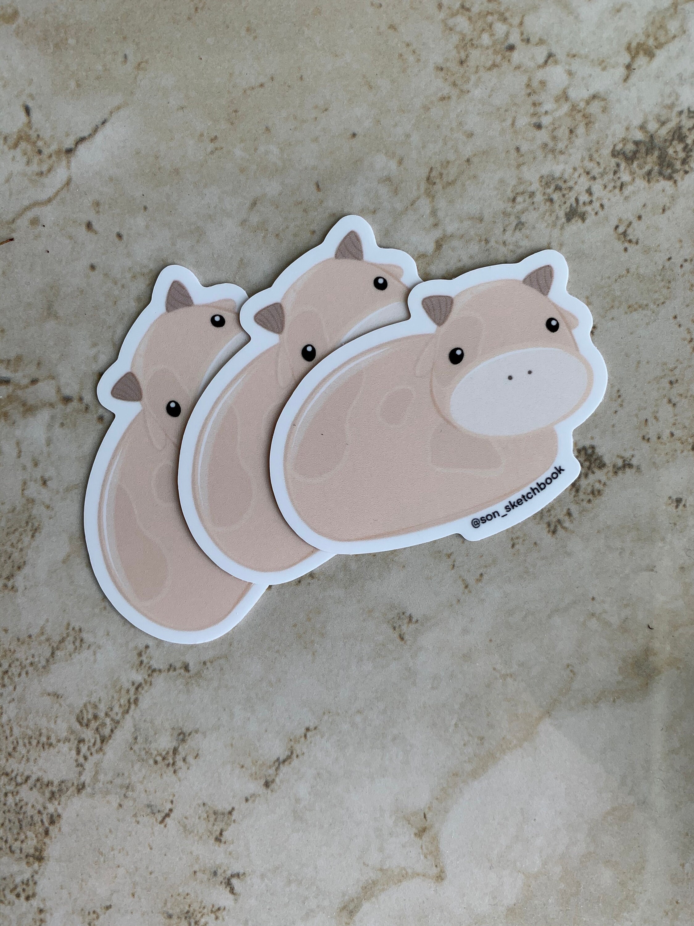 Tiny Cow - Chibi Sticker - Farm Animal - Etsy