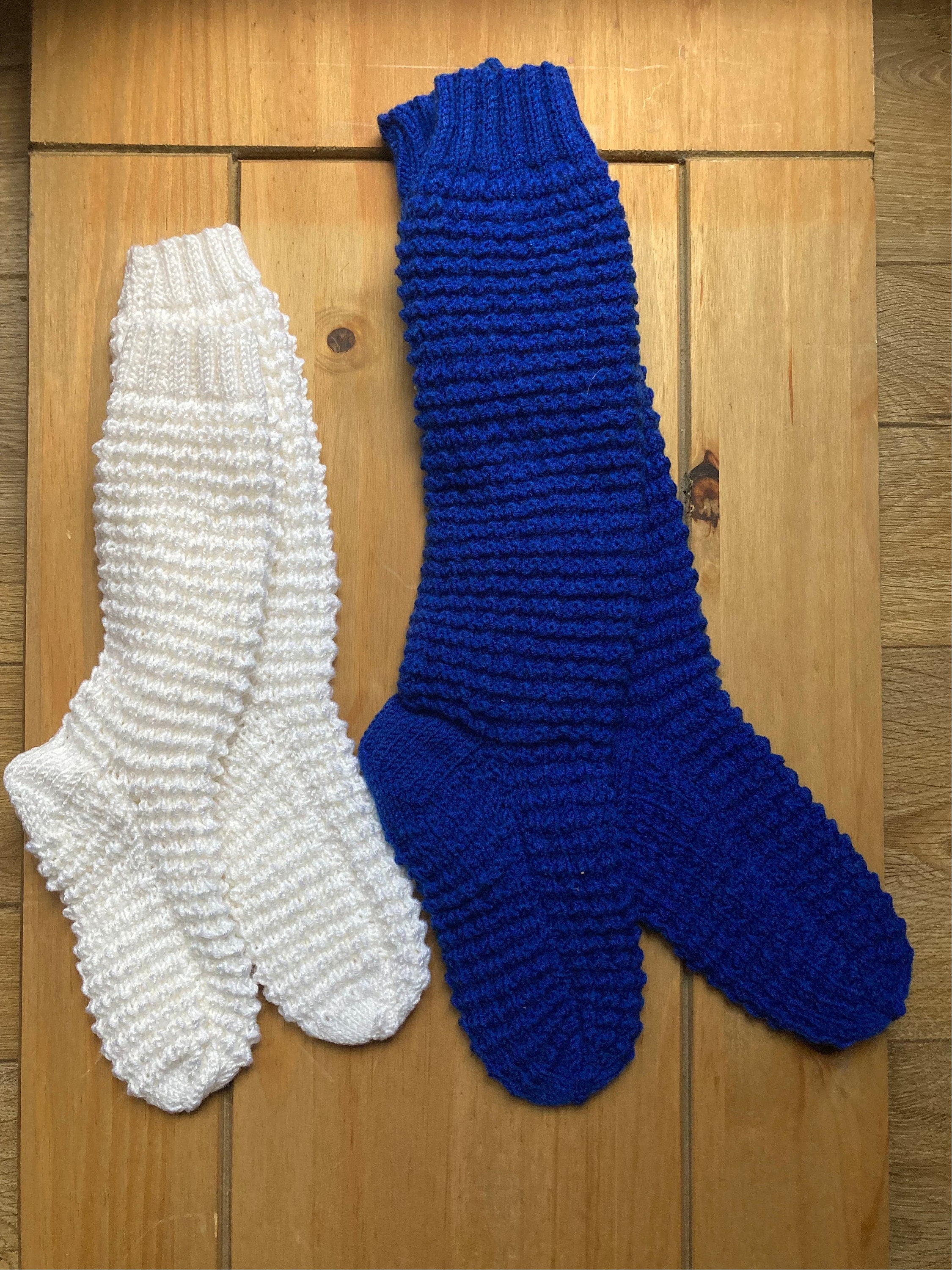 Hand Knitted Chunky Socks - Warm and Cosy - Etsy