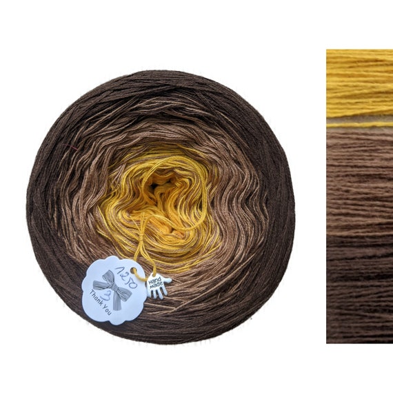 Salted Carmel C/A018 Gradient Cake Yarn Ombre Yarn Cake - Etsy