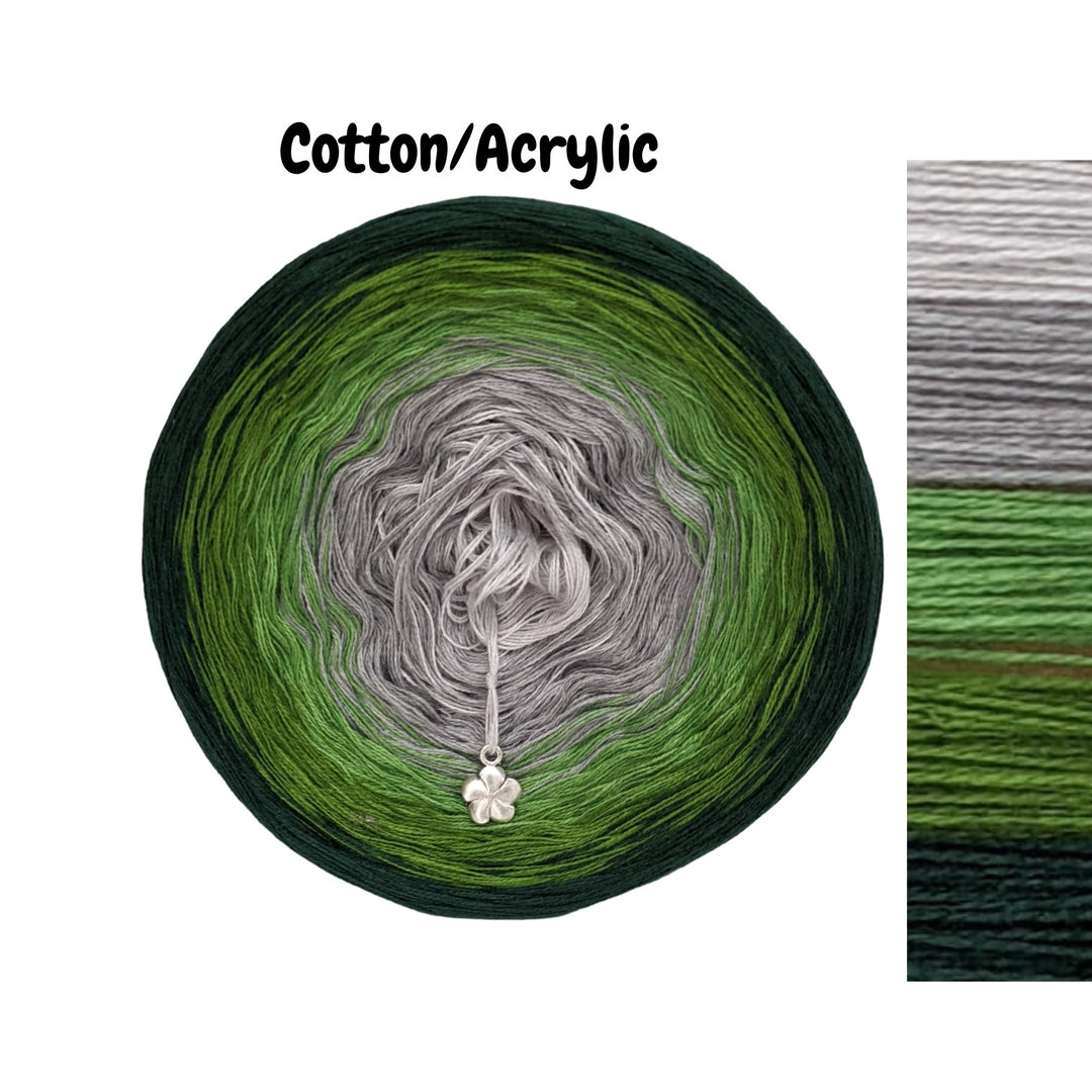 C/A100 - Gradient Cake Yarn, Ombre Yarn Cake, Colour Change Yarn, 3 Ply ...