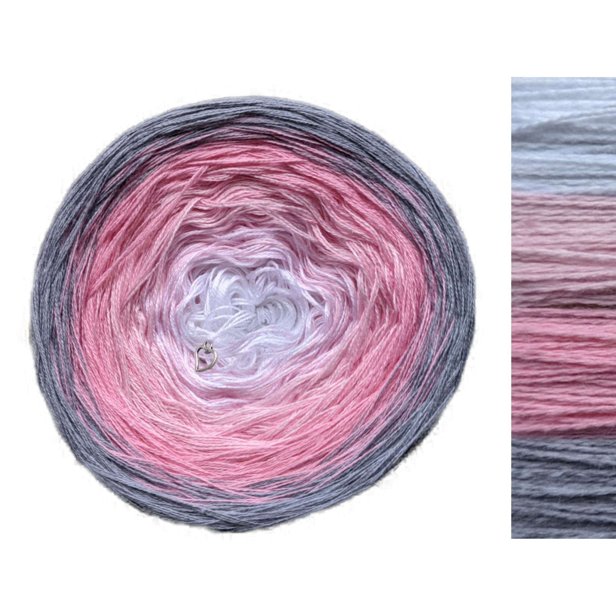 Pink Ruby C/A033 Gradient Cake Yarn Ombre Yarn Cake - Etsy