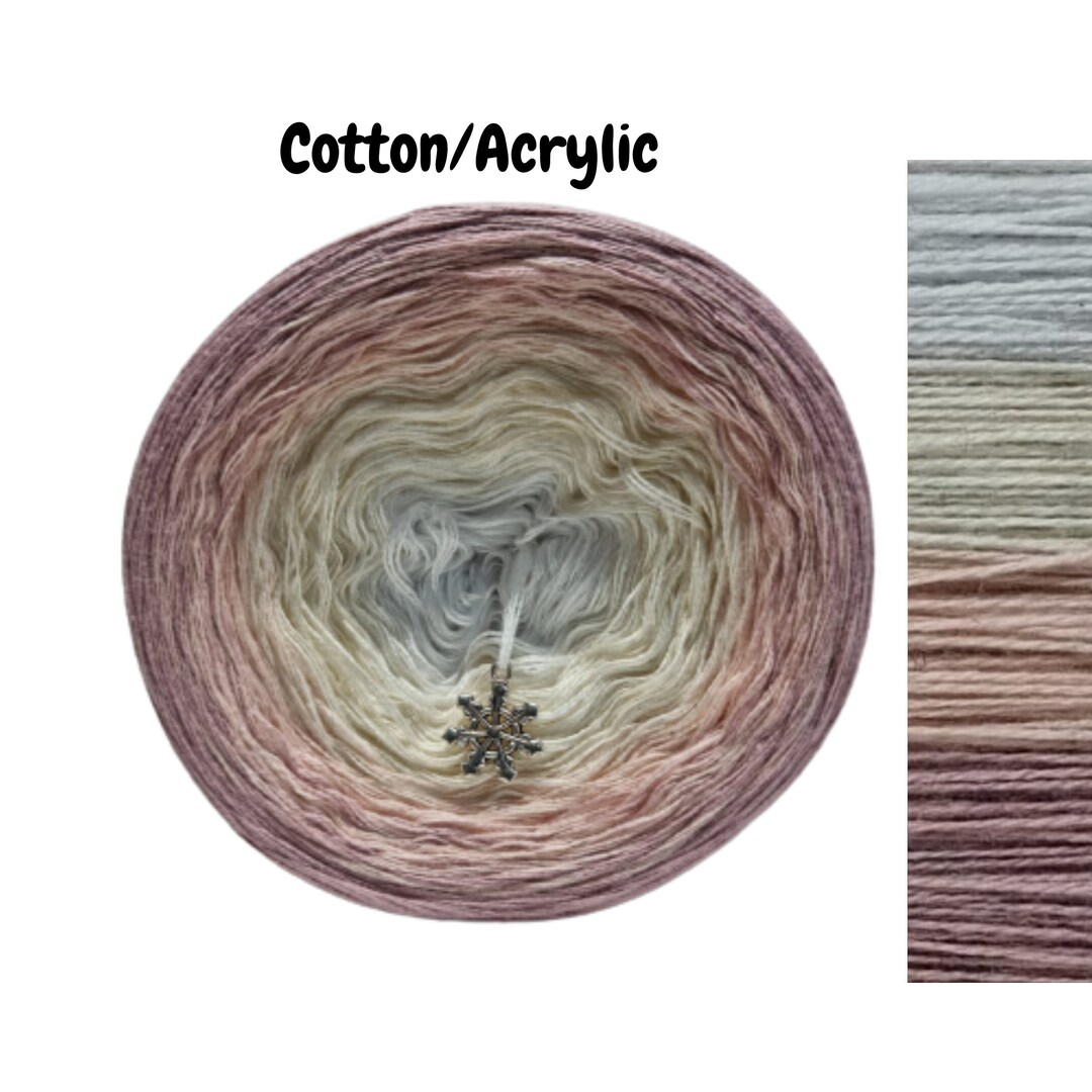 Pastel Peony - C/A066 - Gradient Cake Yarn, Ombre Yarn Cake, Colour ...