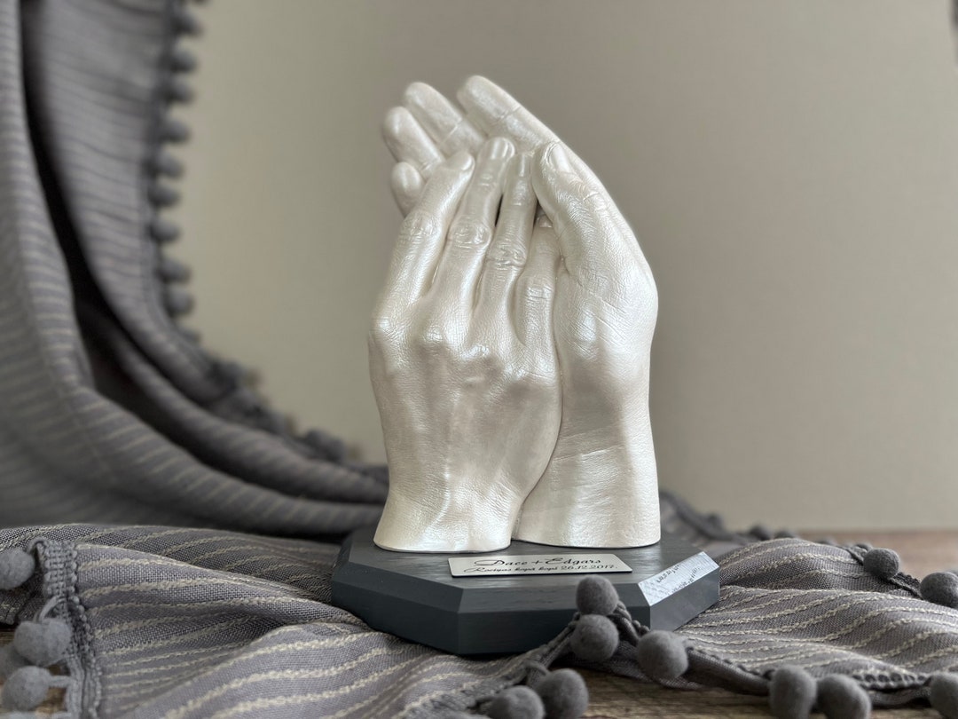 3D Two-hand Casting Set emotions/holding Hands/gift for Valentine's Day ...