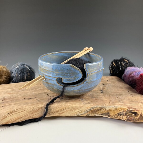 Ceramic Yarn Bowl - Etsy