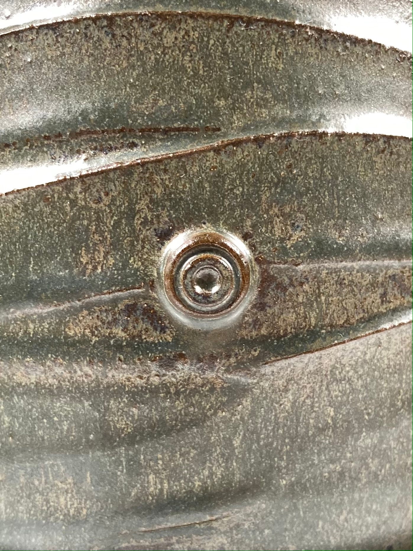 Ceramic Planter With Water Catch, Wheel-thrown Stoneware Pottery in ...