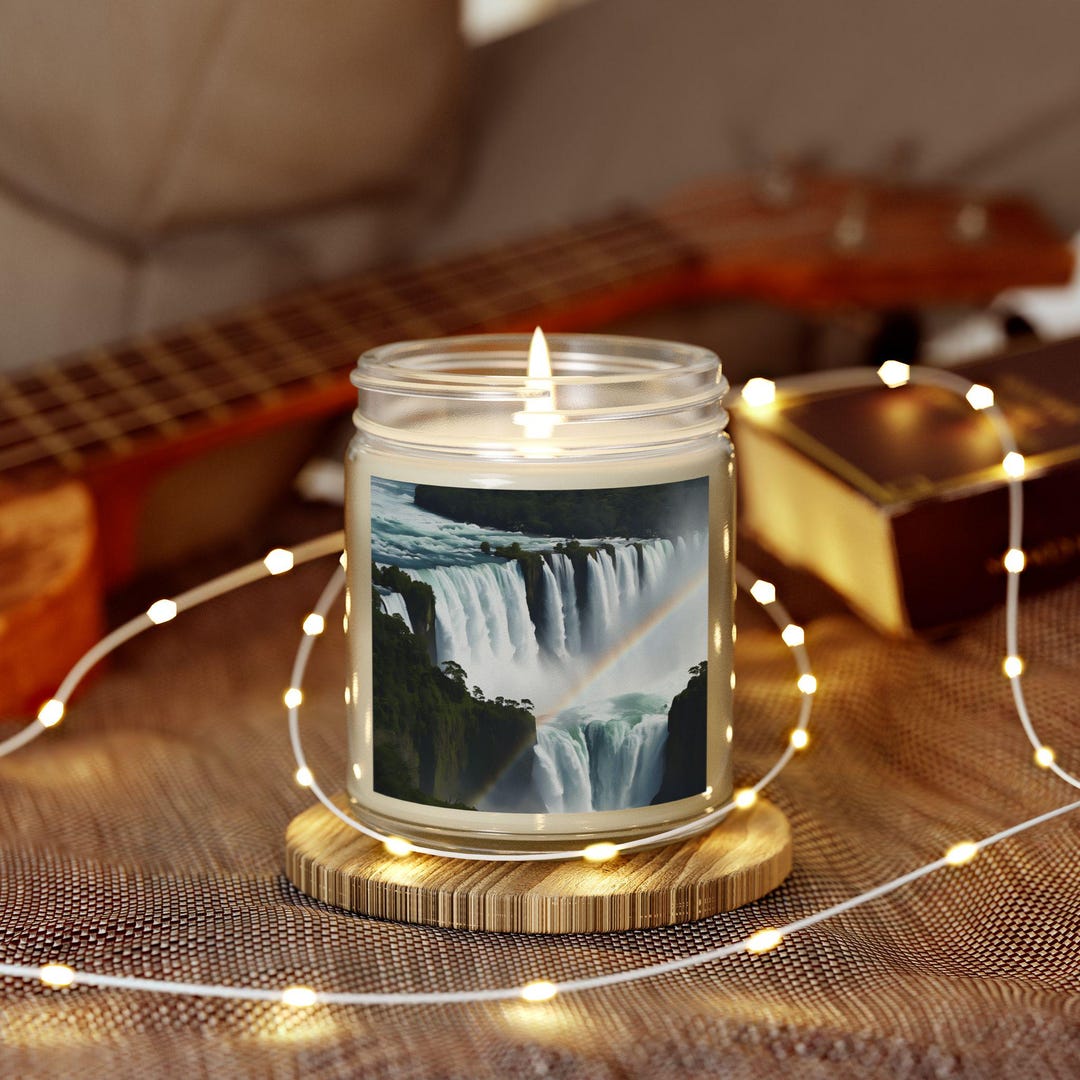 Scented Candles, Waterfall Rainbow South America View Colors View ...