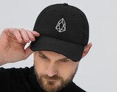EOS Logo Crypto Dad Hat Premium Cotton Crypto Gifts EOS - Etsy