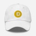 Dogecoin Symbol Gold Dad Hat Premium Cotton Crypto Gifts, Doge Cap - Etsy
