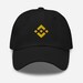 Binance Coin Symbol Gold Dad Hat Premium Cotton Crypto Gifts, Binance ...