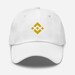 Binance Coin Symbol Gold Dad Hat Premium Cotton Crypto Gifts, Binance ...