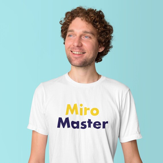 Miro Master T-shirt Whiteboarding Tool Gift Idea for - Etsy