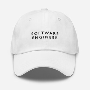 Software Engineer Embroidered Hat | Gift Idea for Programmers Everyday ...