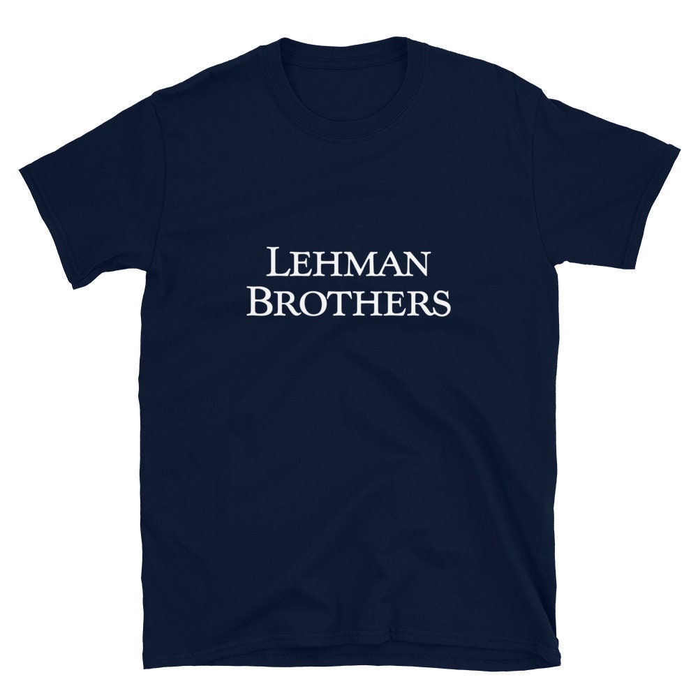 Lehman Brothers Logo Kurzarm Unisex T-Shirt | Etsy