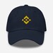 Binance Coin Symbol Gold Dad Hat Premium Cotton Crypto Gifts, Binance ...
