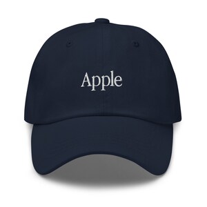Apple Logo Cap - Vintage Inspired Corporate Merch - Etsy