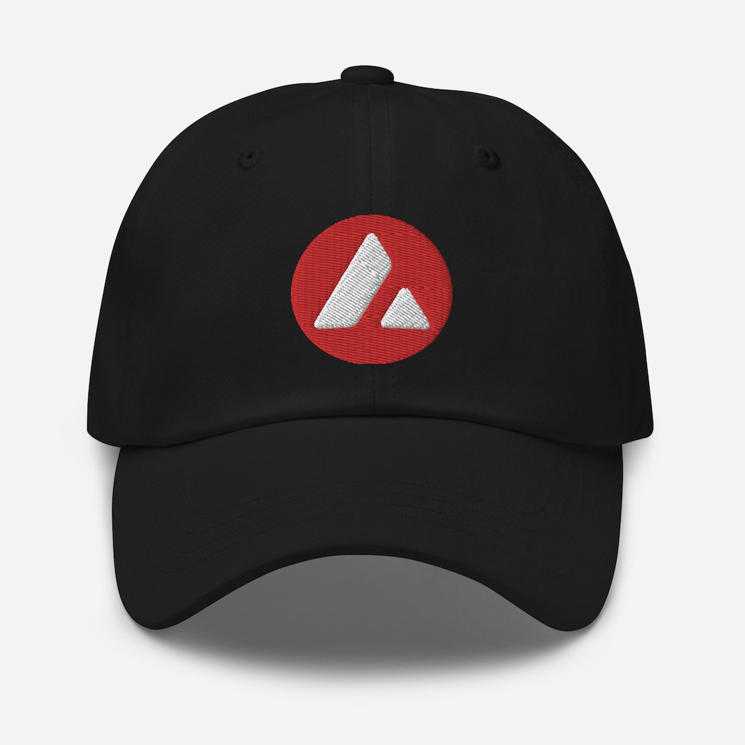Embroidered Avalanche (AVAX) Dad Hat - Layer One Blockchain Trend - Etsy