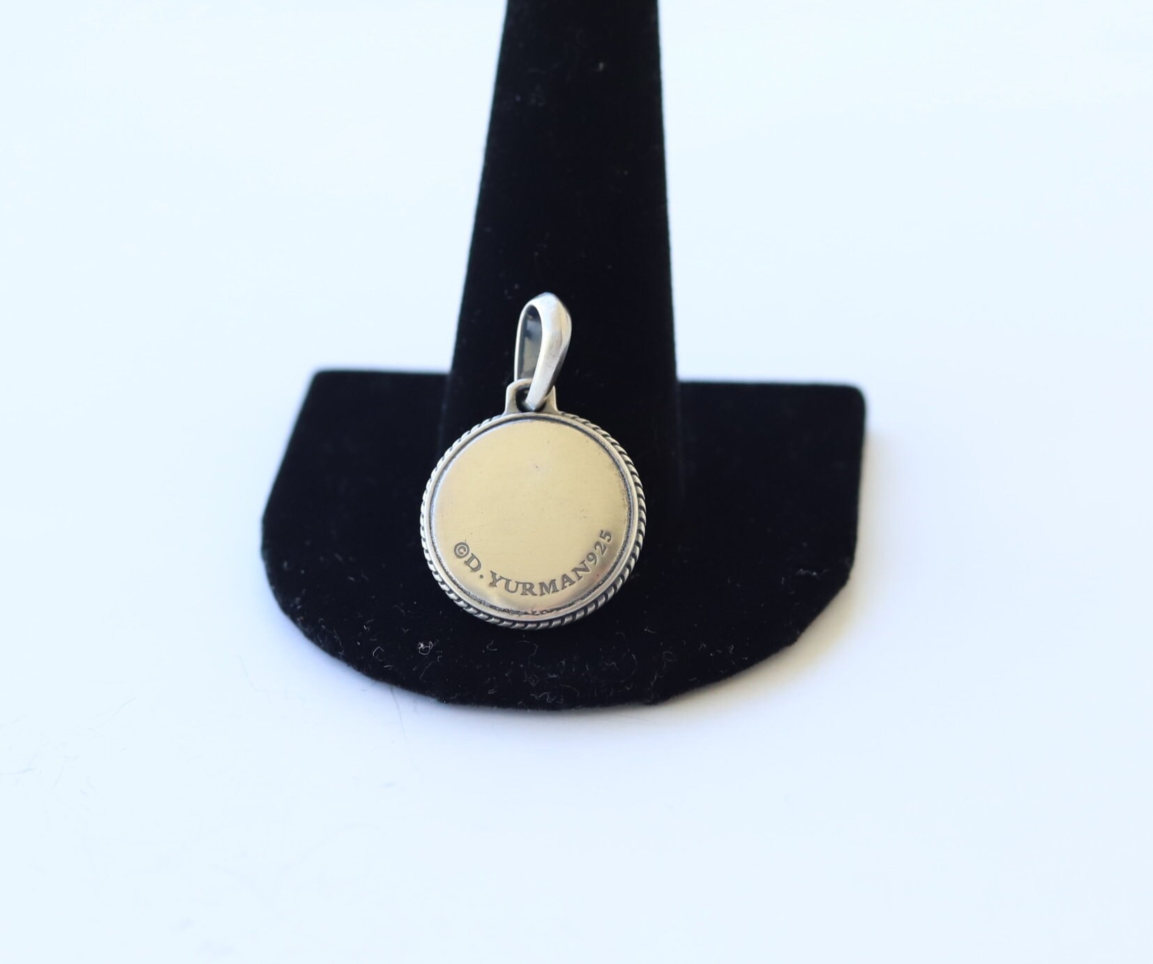 David Yurman Maritime Compass Amulet W/ Black Diamond Pendant - Etsy