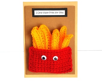 I Only Have Fries for You Card - Etsy